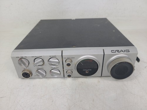 VINTAGE CRAIG MODEL 4103 23 CHANNEL DELUXE MOBILE CB RADIO (TESTED) | eBay