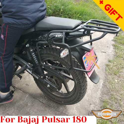 For Bajaj Pulsar 180 rack luggage system Kawasaki Bajaj Rouser 180 side ...