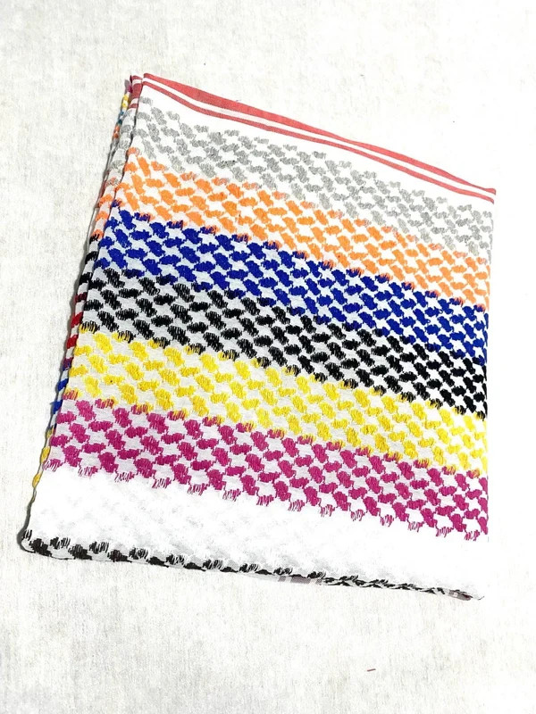 Rainbow Scarf, Unique Arab Palestine Desert Bandana face Cover ...
