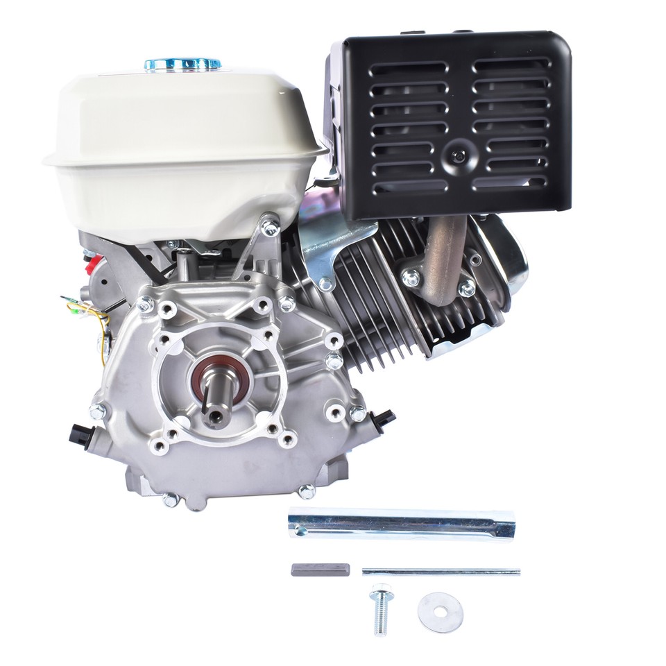 Four-Stroke OHV Horizontal Shaft Gasoline Engine 3600 RPM 15HP/13HP Red ...