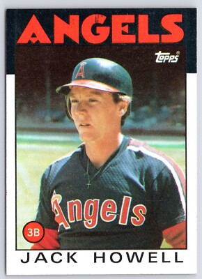 JACK HOWELL 1986 TOPPS 86 NO 127 NRMINT+ 56008 | eBay