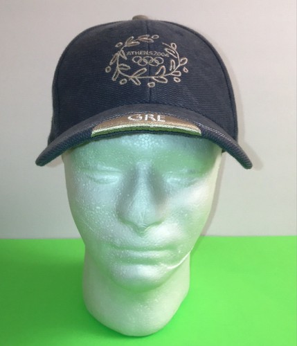 Athens Greece Olympics 2004 Authentic Baseball Cap Hat Adjustable | eBay