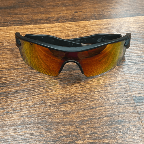 Bulbhead Glare Reduction Sunglasses Black and Orange | eBay