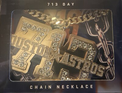 Houston Astros 713 Day SGA Jewelry Necklace Chain Necklace | eBay