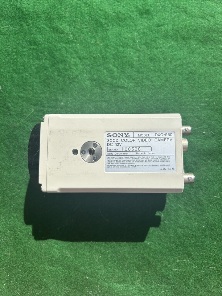 SONY DXC-950 3CCD COLOR VIDEO CAMERA | eBay