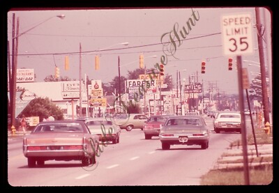 Ohio Street Scene Cars Traffic Signs 1970s 35mm Slide | eBay