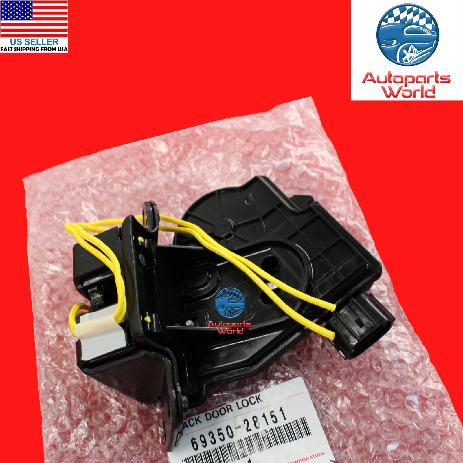 GENUINE OEM TOYOTA HIGHLANDER PRIUS V xB xD TAILGATE LOCK ACTUATOR ...