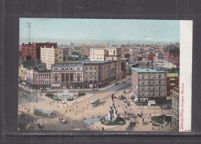 DETROIT, MICHIGAN, CAMPUS MARTIUS, TRAMS, c1910 ppc., unused. | eBay