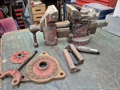 Record Auto Vice 74 swivel , soft jaws ,cylinder head plug | eBay UK