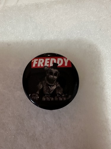 Pinbacks Button Five Nights At Freddys Scary Movie Red White Black | eBay