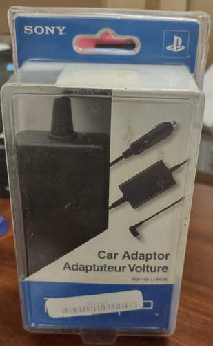 Genuine OEM Sony PSP Car Charger Adapter PSP-180 Playstation Portable ...