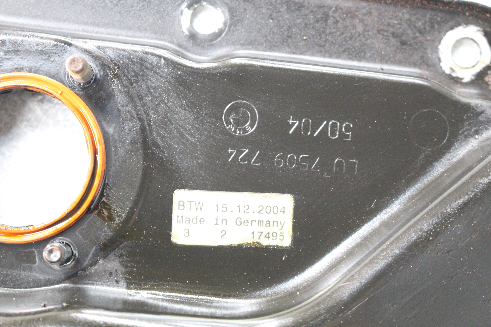 02-10 BMW 5 6 7 SERIES E60 E63 E64 E65 E66 N62 ENGINE LOWER OIL PAN OEM | eBay