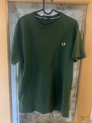 FRED PERRY T Shirt Mens M Medium Short Sleeve Crew Neck Cotton | eBay UK