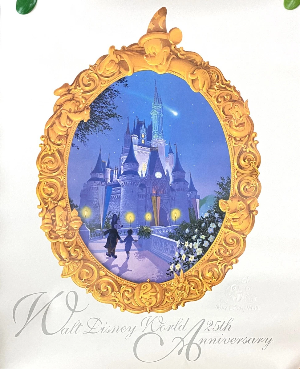 Vintage Disney Castle Posters