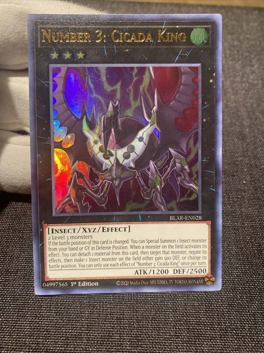Yugioh Number 3 Cicada King