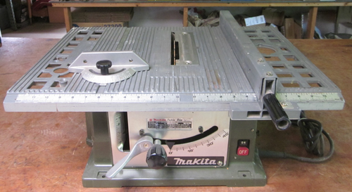 older Makita 2708 small table saw made in Japan, w. owner's manual | eBay