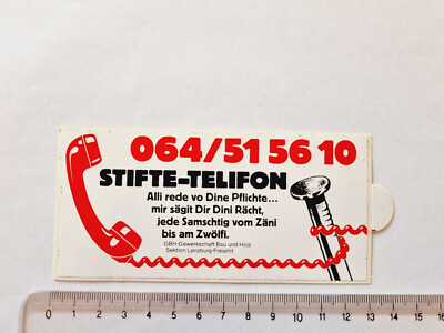 Autocollant Stifte-Telifon Autocollant Timbre Autocollant Autocollants ...
