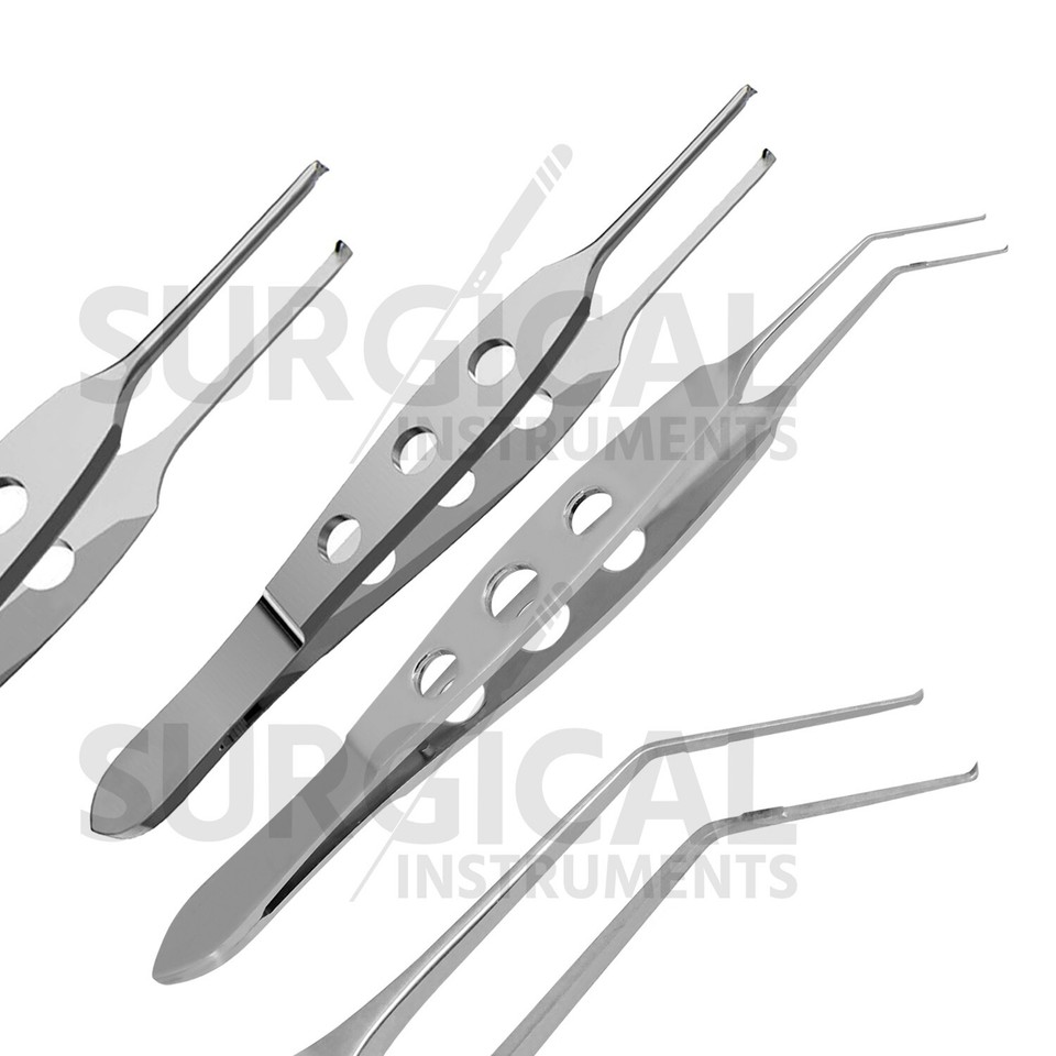 Set of 26 Pcs Basic Eye Veterinary Instrument Kit Stainless Steel ...