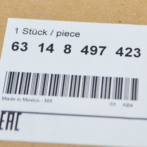 BMW X4 G02 Rear Bumper Left Reflector 63148497423 Original | OE