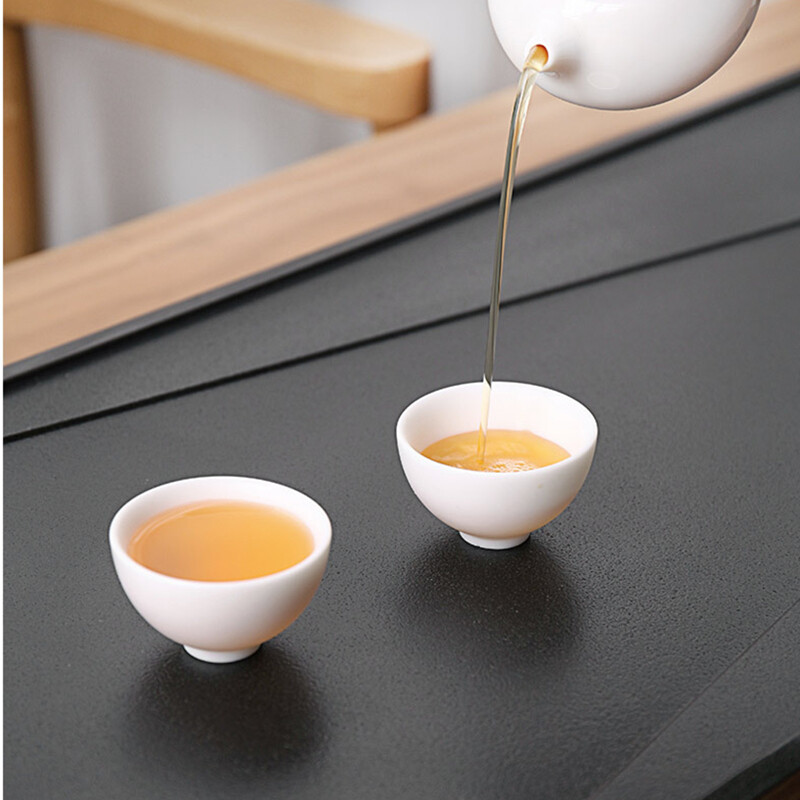tea tray water draining weighted black stone tea table invisible outlet ...