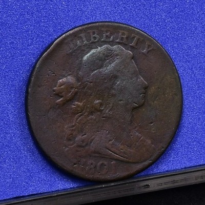 1801 Large Cent - VG Details, Damage & Corrosion (#58917) | eBay