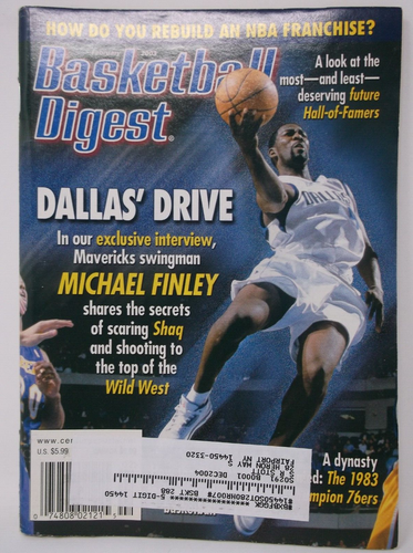 Basketball Digest February 2003 MICHAEL FINLEY | eBay