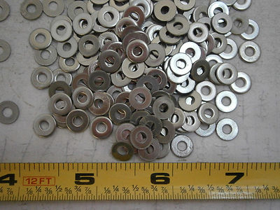 Flat Washers #4 AN960-C4 Military Specification Stainless Steel Lot of ...