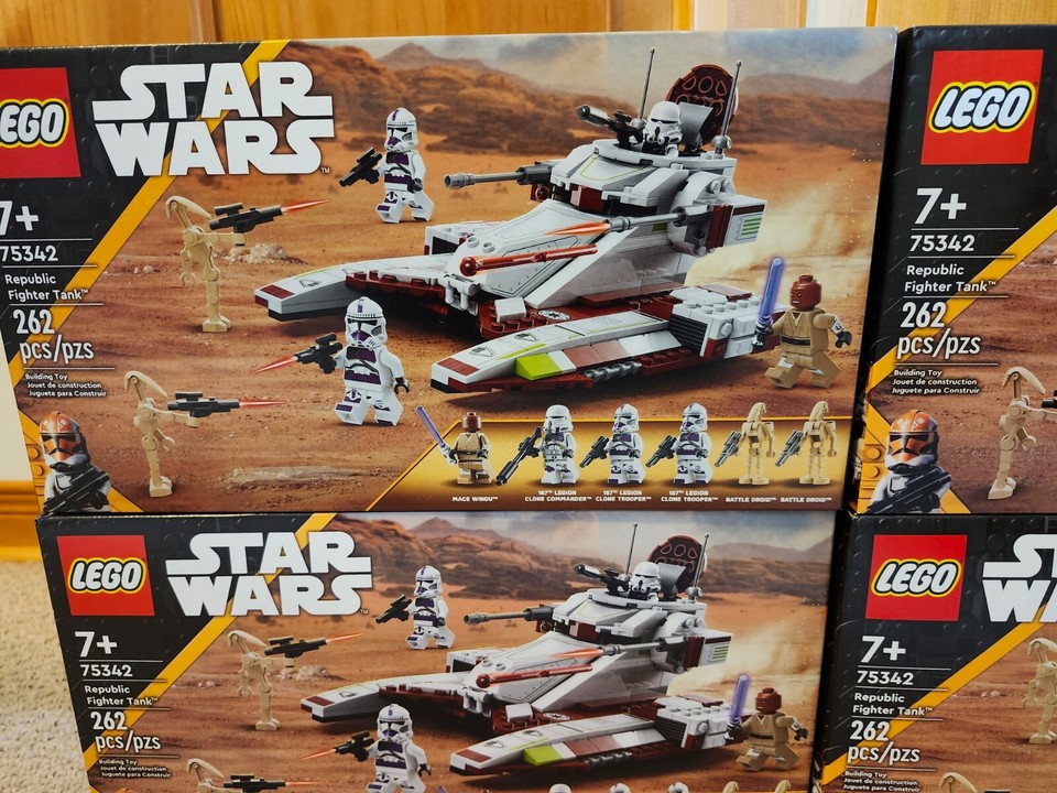 LEGO STAR WARS: Republic Fighter Tank (75342) New In Sealed Box Mace ...