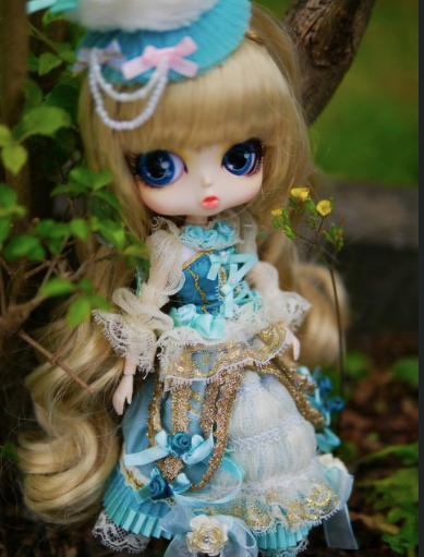 Pullip Byul Princess Minty B-322 Jun planning co. Hime deko Blue Dress ...