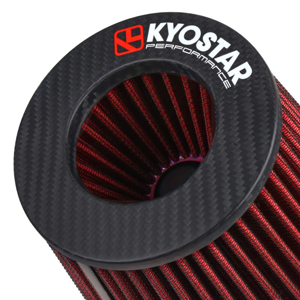 Air Intake Cone Filter Replacement Dry Air Filter Carbon Fiber ...