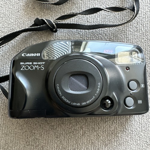 Canon Sure Shot Zoom S 35mm SAF 38 to 60mm FILM TESTED Works! | eBay