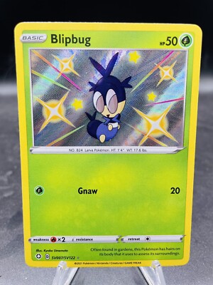 Pokemon Blipbug SV007 Shining Fates Shiny Vault Ultra Rare Holo NM | eBay
