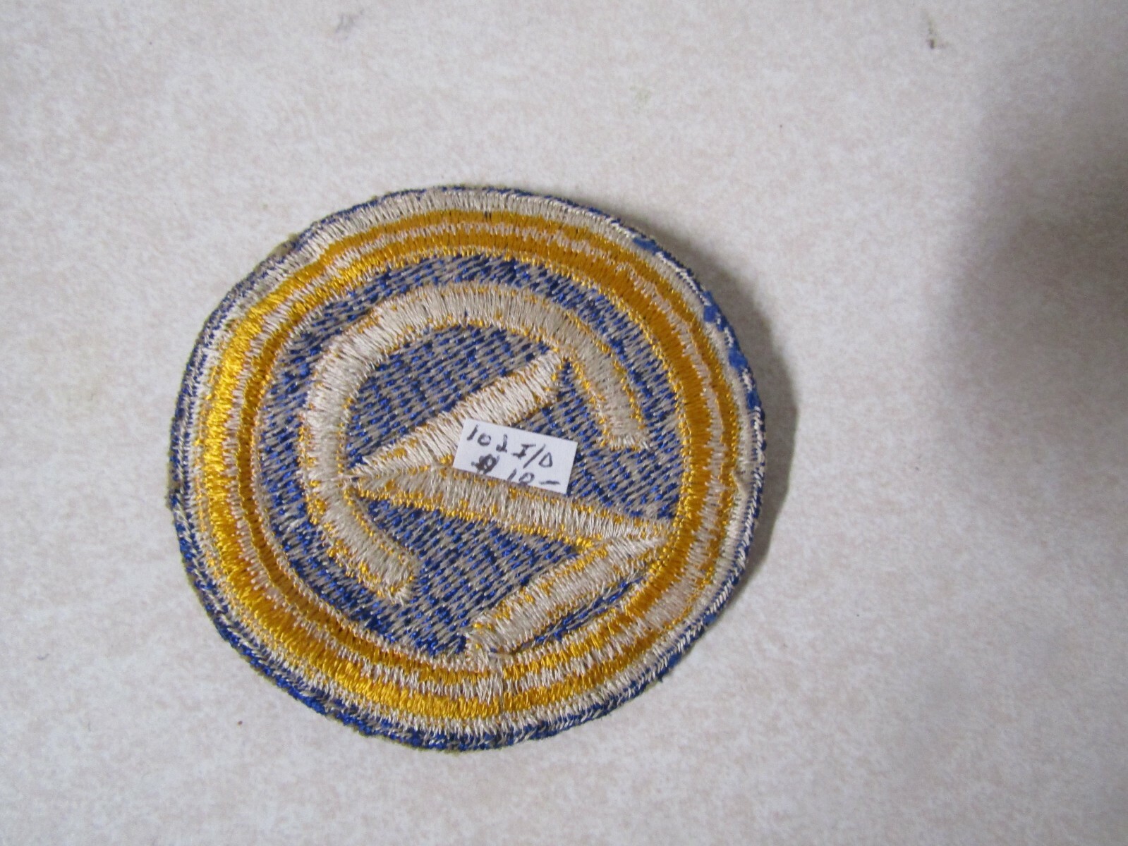 MILITARY PATCH US ARMY COLORED SEW ON WW2 ERA NO GLOW 102ND INFANTRY ...