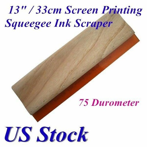 US-13" Screen Printing Squeegee Ink Scraper Silk Stencil Printing 75 ...