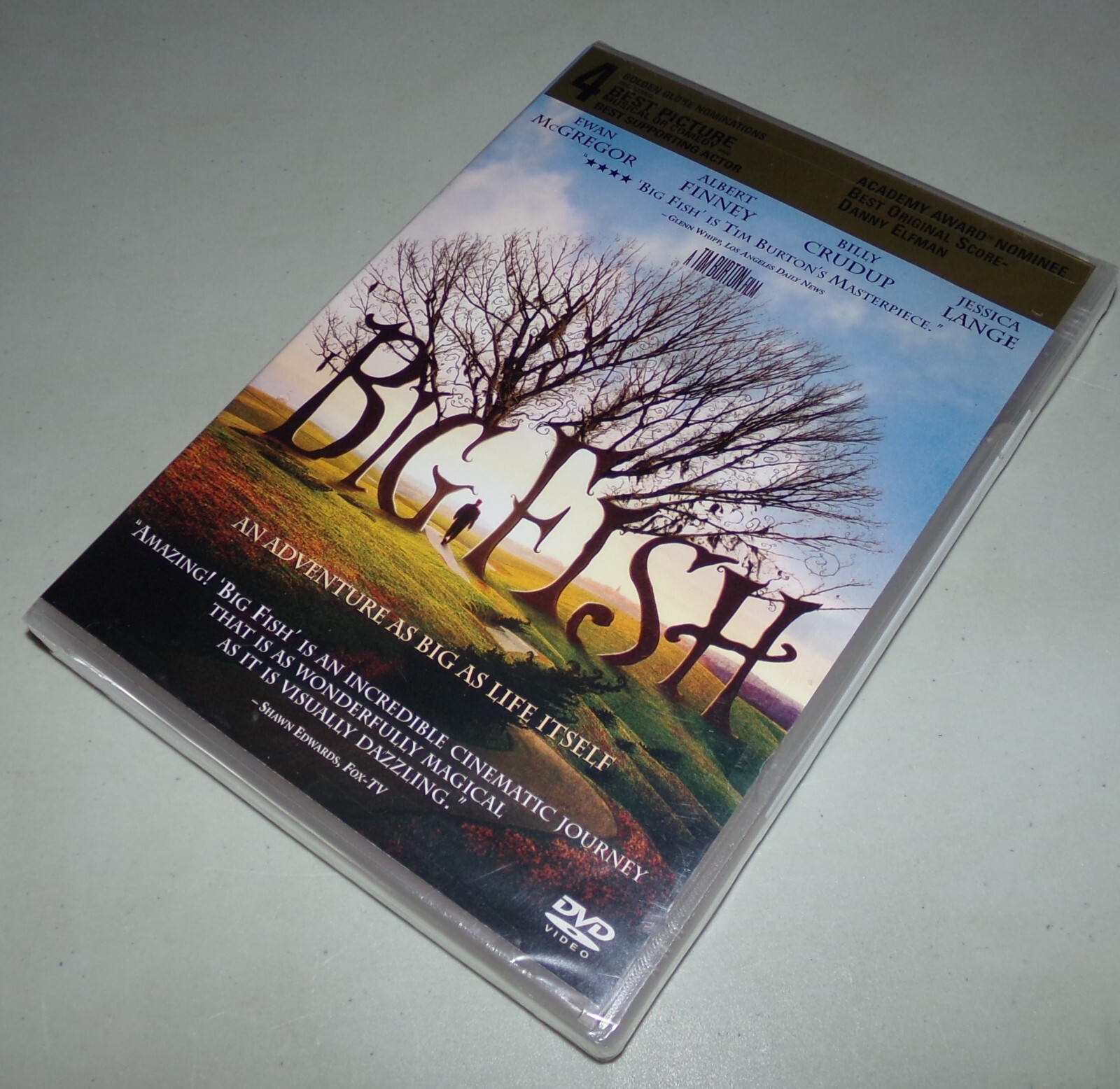 Big Fish (DVD, 2004, Widescreen) Ewan McGregor, Albert Finney, Jessica ...