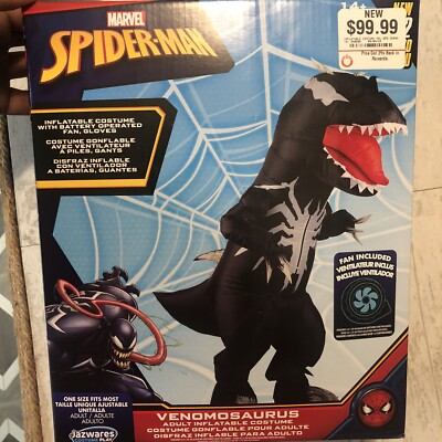 Venomosaurus Inflatable Costume Adult Venom T-Rex One Size Fits Most | eBay