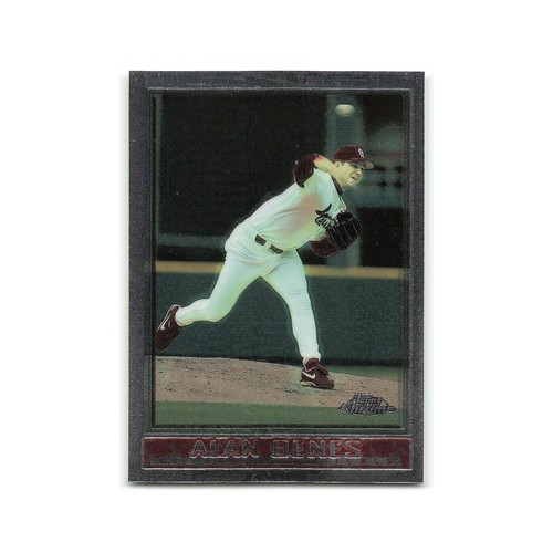Alan Benes 1998 Topps Chrome #387 St. Louis Cardinals Baseball Card NM ...