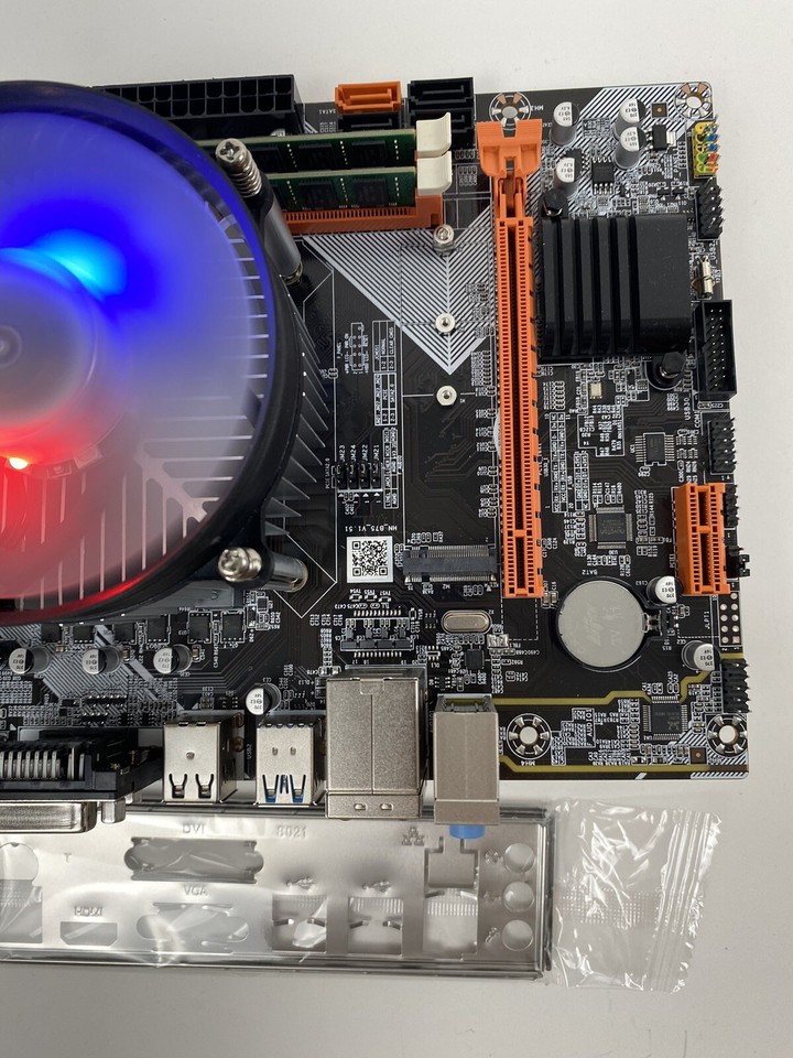 Intel i7-3770 Gaming Motherboard CPU RAM Combo M.2 8GB Desktop PC ...