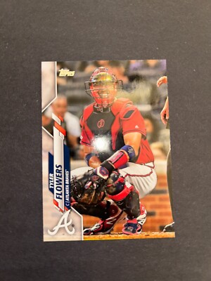 2020 TOPPS BASEBALL CARD TYLER FLOWERS #142 ATLANTA BRAVES MLB CARD ...