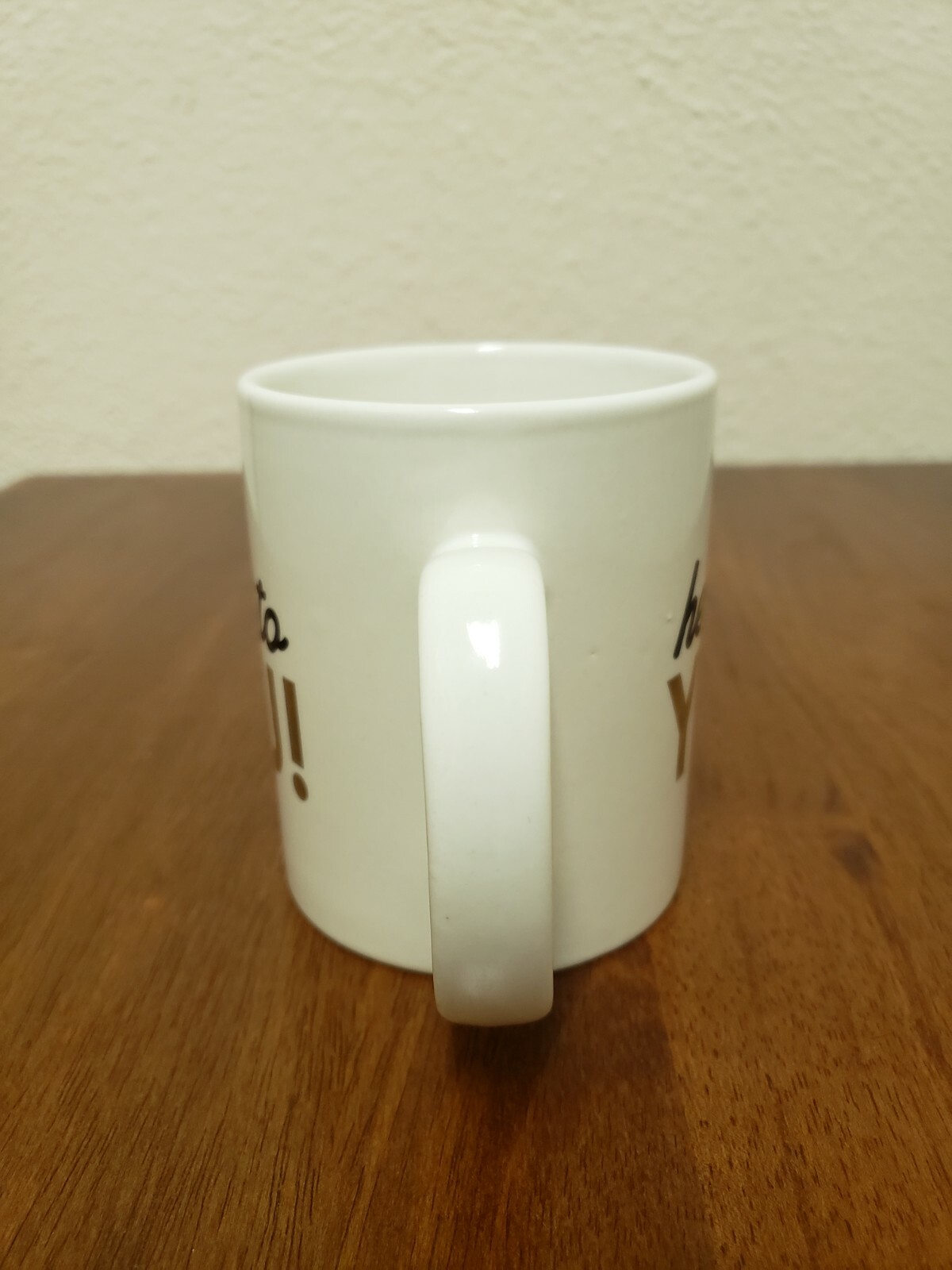 Home Essentials Mug Coffee Cup 14 Oz Here's to You! | eBay