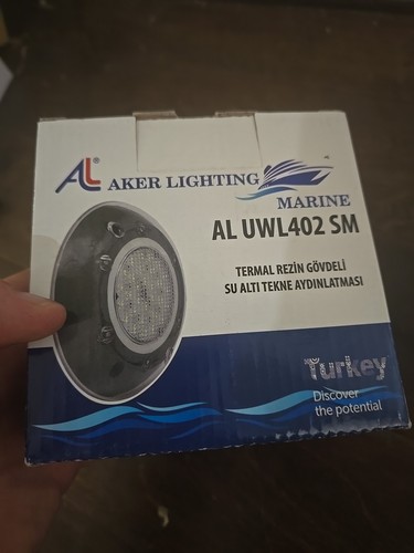Al Aker Lighting Royal Blue LED Underwater Boat Light, 25W 12V (BRAND ...