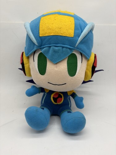 RARE Mega Man EXE 10" Plush Battle Network Rockman Capcom Stuffed Toy ...