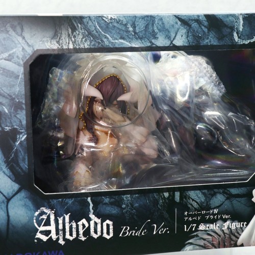 Overlord Albedo 1/7 Anime Figure PVC Statue Bride Ver. KDcolle Kadokawa ...