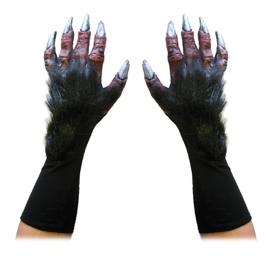 Red Devil Demon Claws Hands Adult Halloween Costume Gloves | eBay
