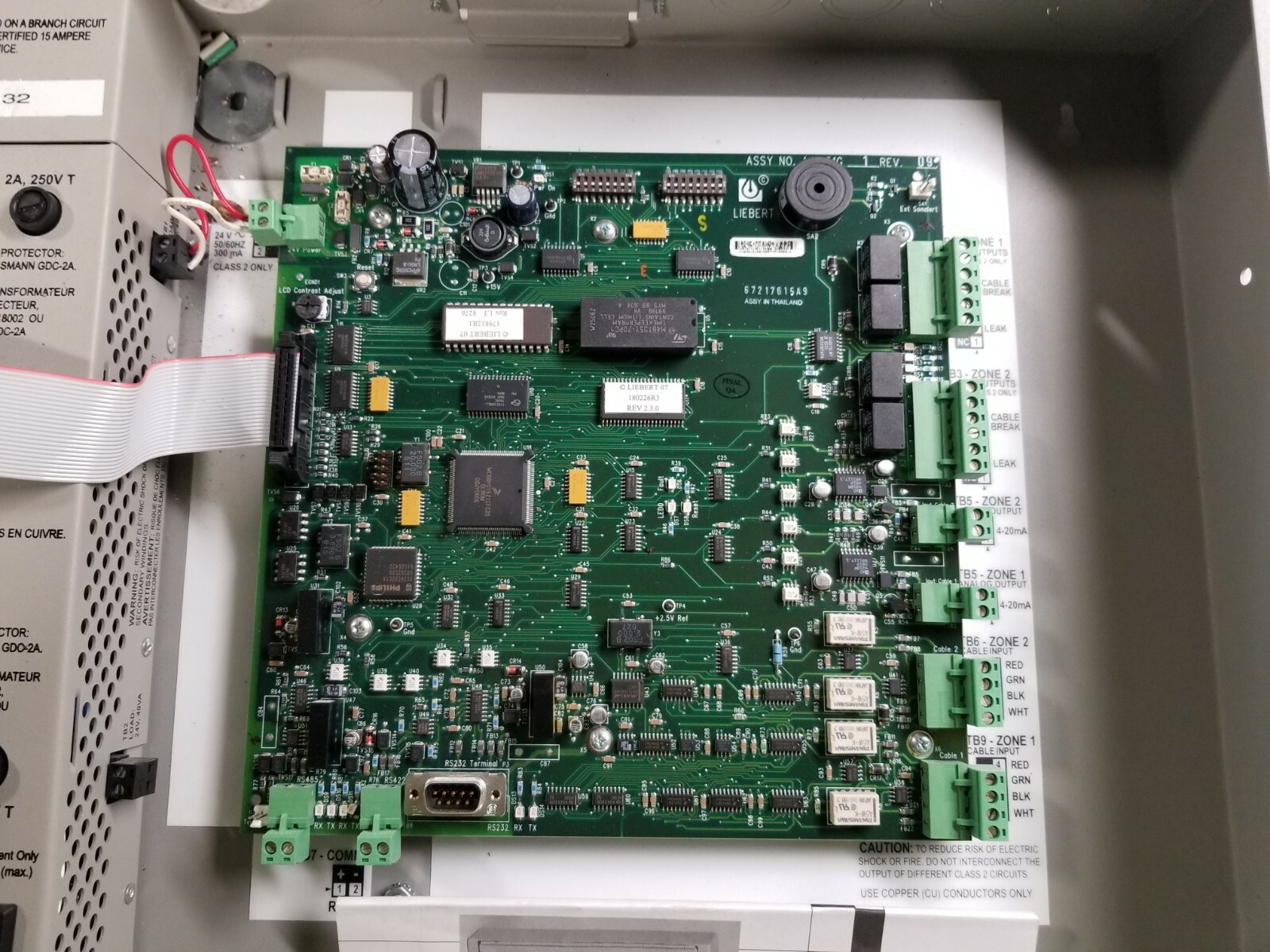 LIEBERT LIQUI-TECT TWO CHANNEL LEAK DETECTION SYSTEM 115 VAC LPL1150 | eBay