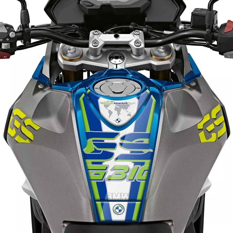 For 2018-2023 BMW G310GS Accessories 3D Fuel Tank Protector Pad Cover ...