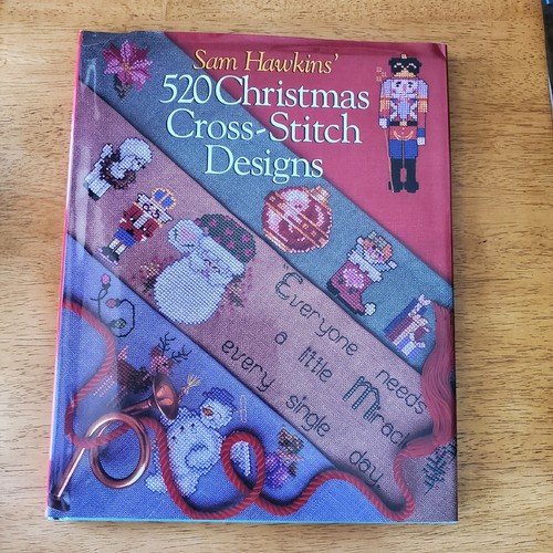 Sam Hawkins' 520 Christmas Cross-Stitch Designs by Sam Hawkins (1997 ...