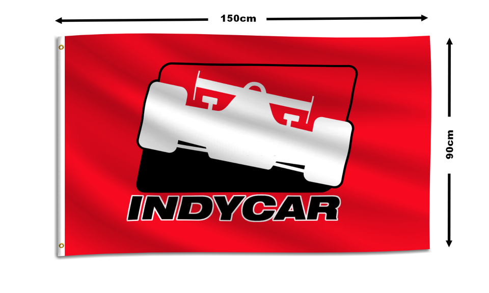 IndyCar Serries Flag Banner 3X5 Ft American Open Wheel Car Racing Fans ...