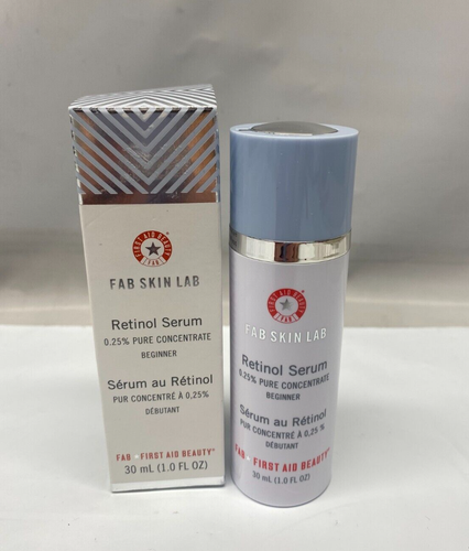 First Aid Beauty FAB Skin Lab Retinol Serum .25% Pure Concentrate, 1 fl ...