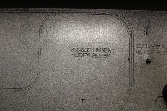 2018 2019 Volvo Xc40 Rear Bumper Lower Valance Moulding OEM 31449334 ...